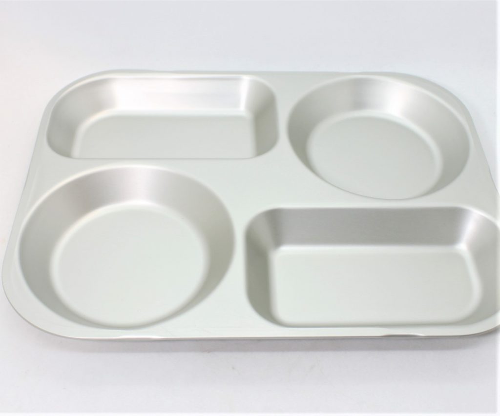 アルマイト ランチプレート シルバー/Alumite lunch plate/silver/japan – 倉日用商店